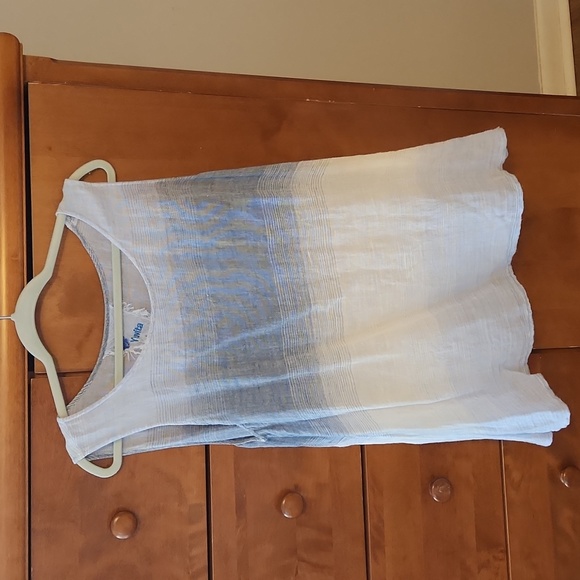 Tops | Womens Linen Tank | Poshmark